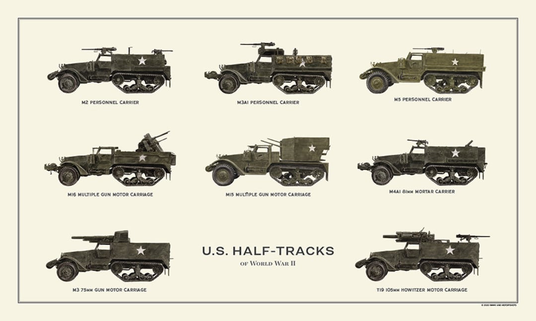 Aa Halftrack Drawing