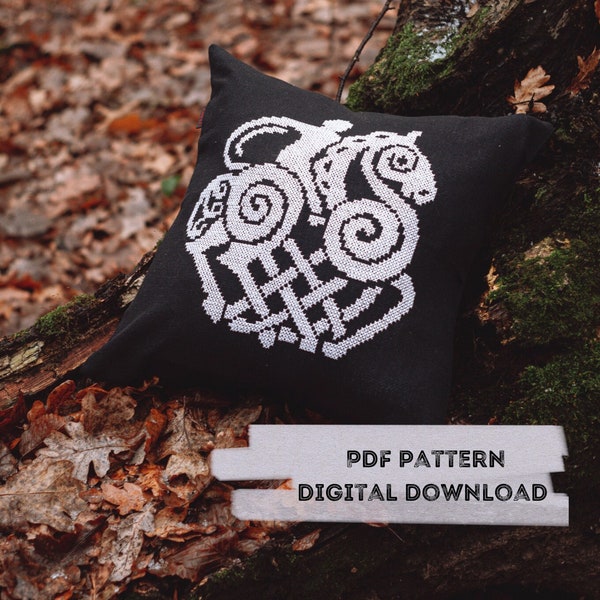 Norse Embroidery Pattern - Etsy
