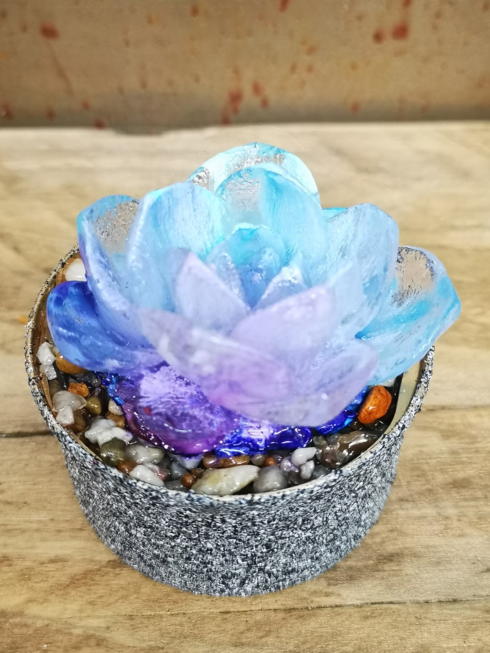 Succulents Resin Flower Decorative Resin Succulent - Etsy UK