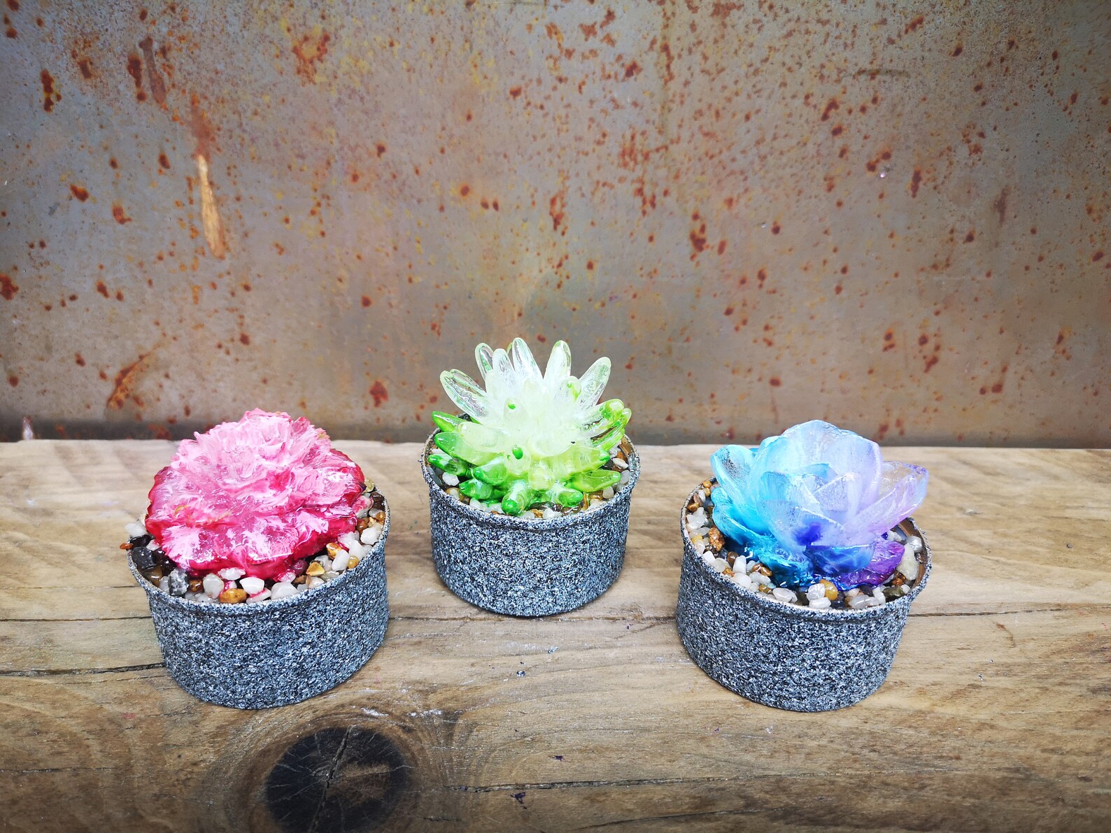 Succulents Resin Flower Decorative Resin Succulent | Etsy