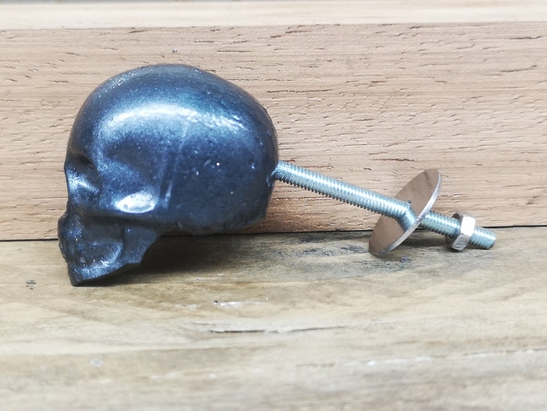 Resin Skull Knobs Skull Drawer Pulls Made to Order - Etsy