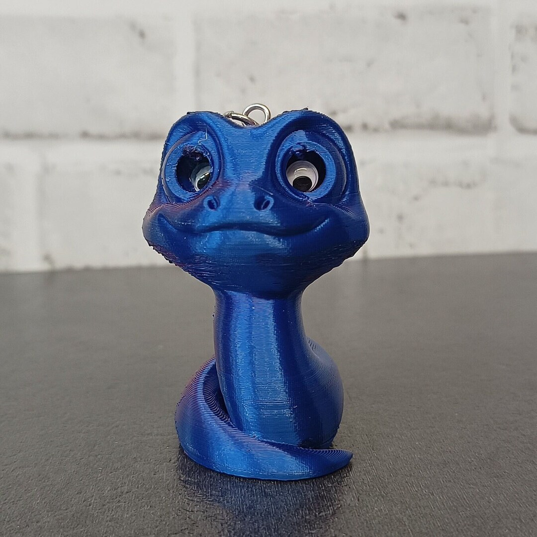 Snake Keyring, 3D Printed Snake Keyring , Not Perfect - Etsy