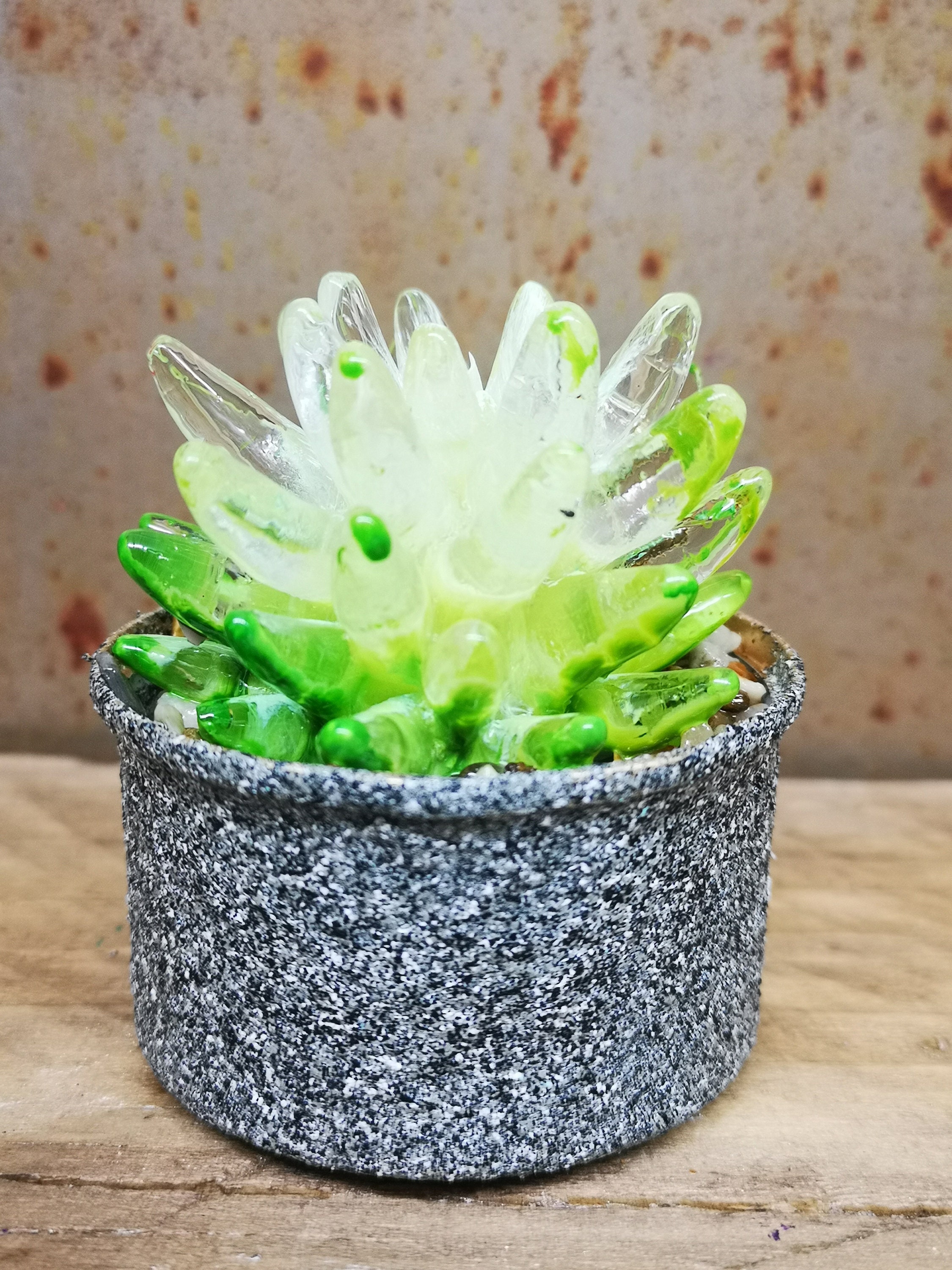 Succulents Resin Flower Decorative Resin Succulent - Etsy UK