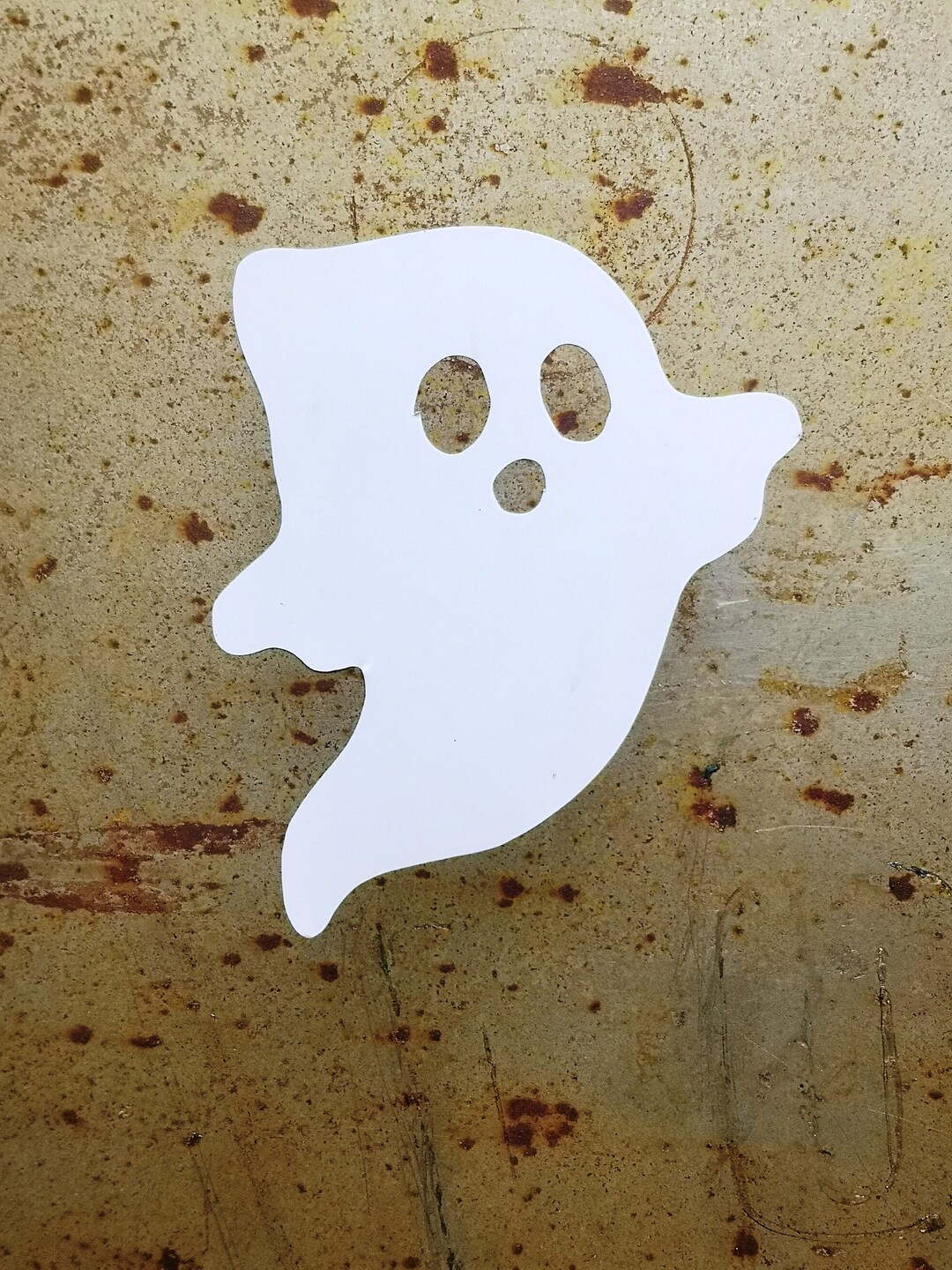 Ghost Vinyl Decal, Halloween Sticker (9.5x8 Cm) - Etsy