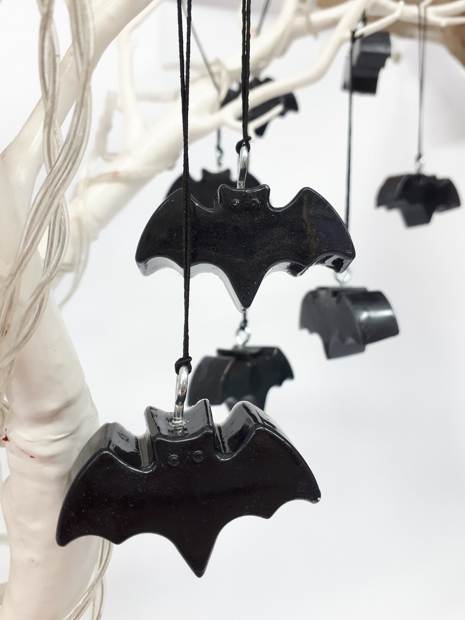 Bat Decoration Hanging Bats Halloween Decor - Etsy
