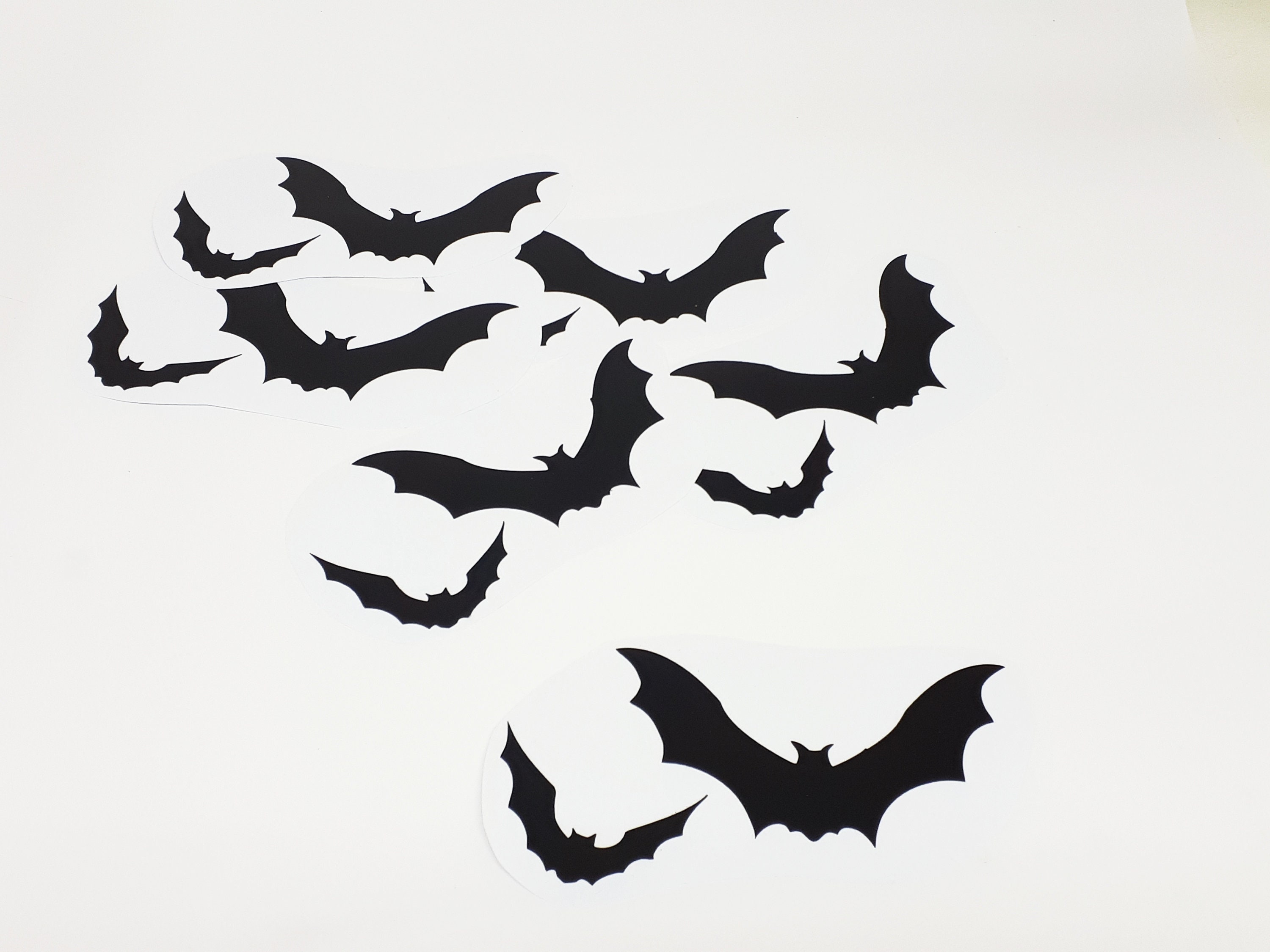 Bat Decal Bat Vinyl Pair of Bat Decals | Etsy