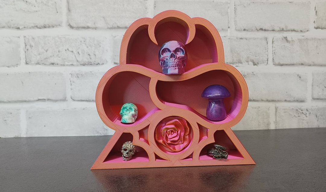 Rose Shelf, Mini Rose Shelf, 3D Printed Rose Shelf - Etsy UK
