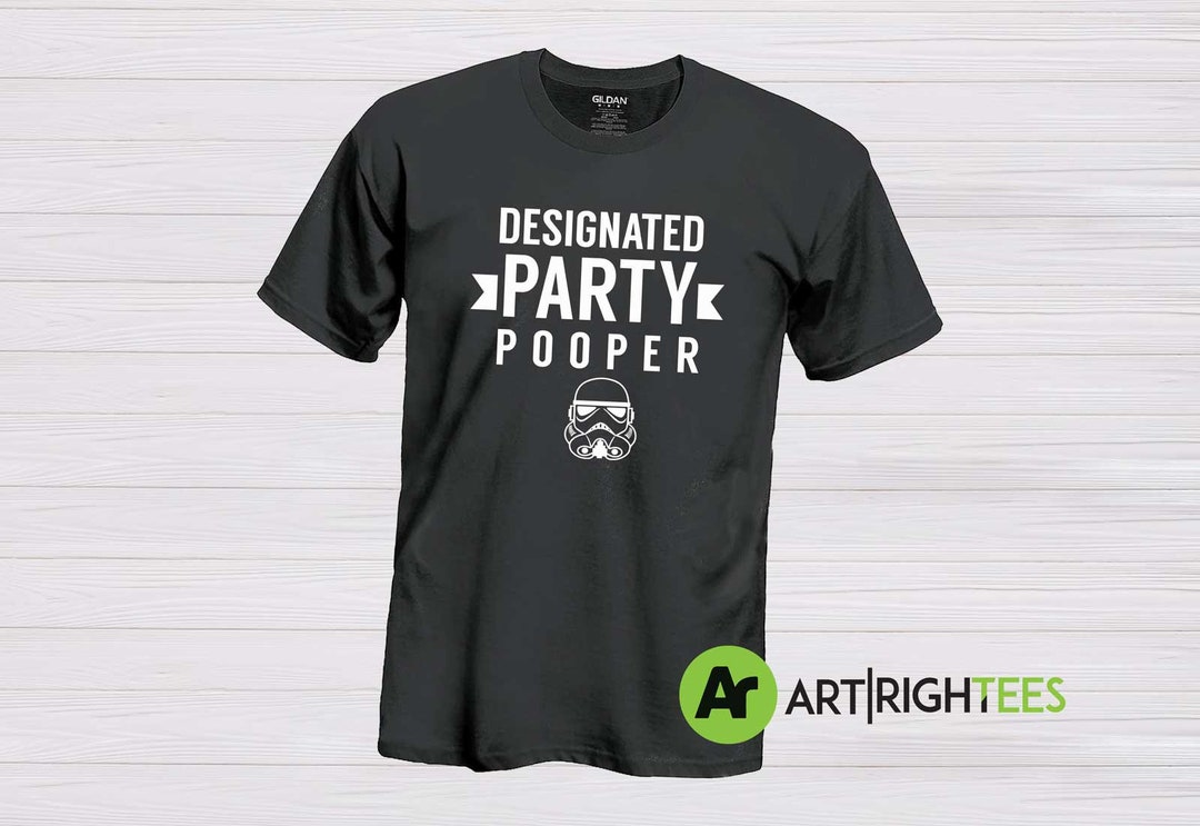 Designado pooper de fiesta Estampado personalizado Camiseta a - Etsy España
