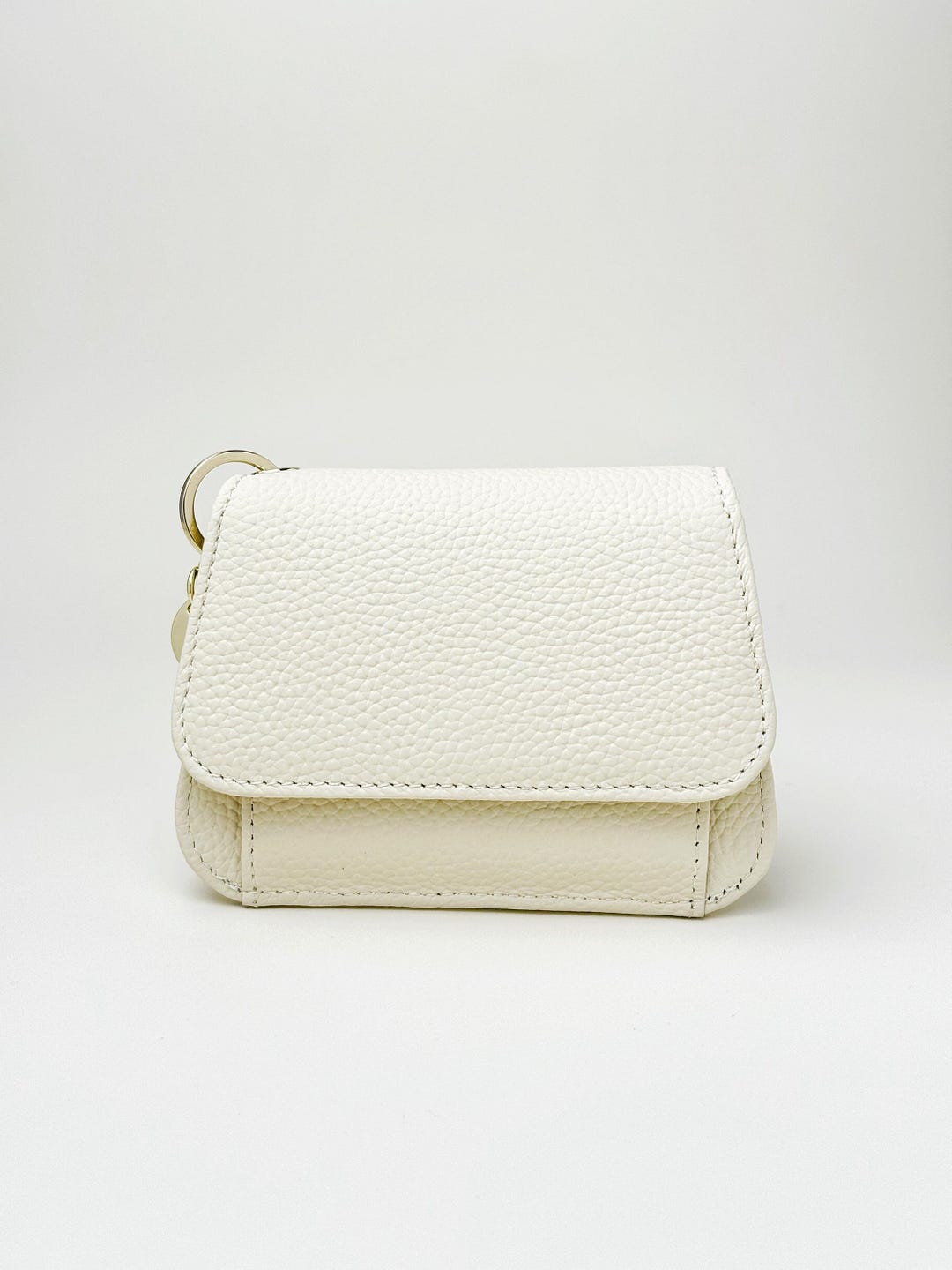 Women Elegant Wallet Keychain With ID Slot, Zipper Pocket, 6 Card Slots ...