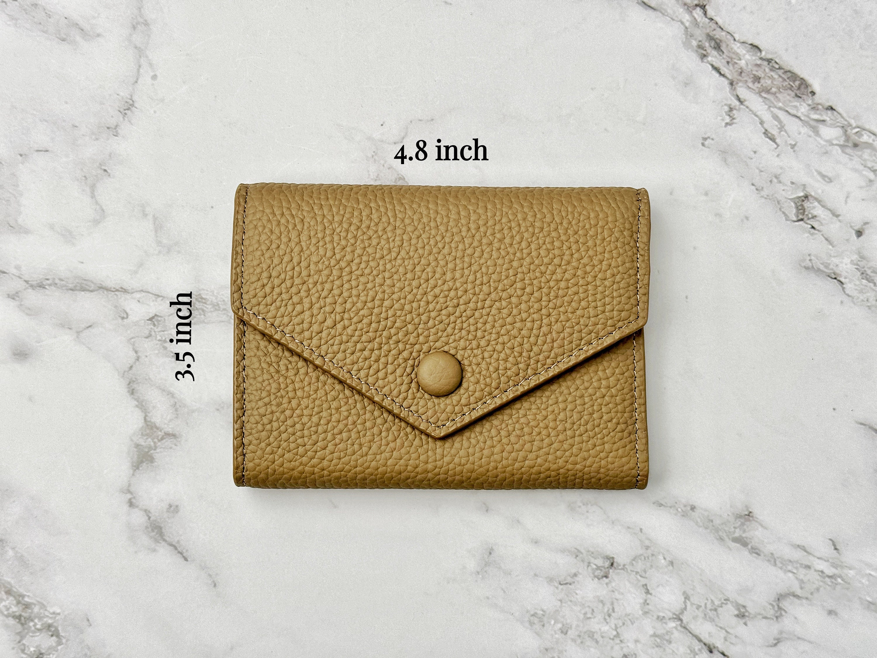 Genuine Leather Wallet, Card Slots With Cash Envelope, Classic ...