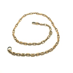 Vintage Sauro Brev Italy 18K Solid Gold Chain Necklace - Etsy