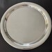Vintage Cartier Pewter Serving Tray – Minimalist Round Modern Design ...