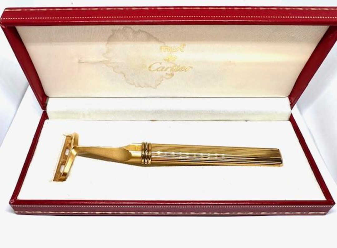 Cartier Gold Plated Trinity Razor - Etsy