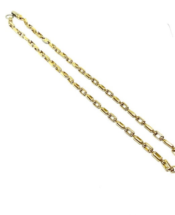 Mens Italian Sauro Brev 18K Yellow/White Gold Two-Ton… - Gem