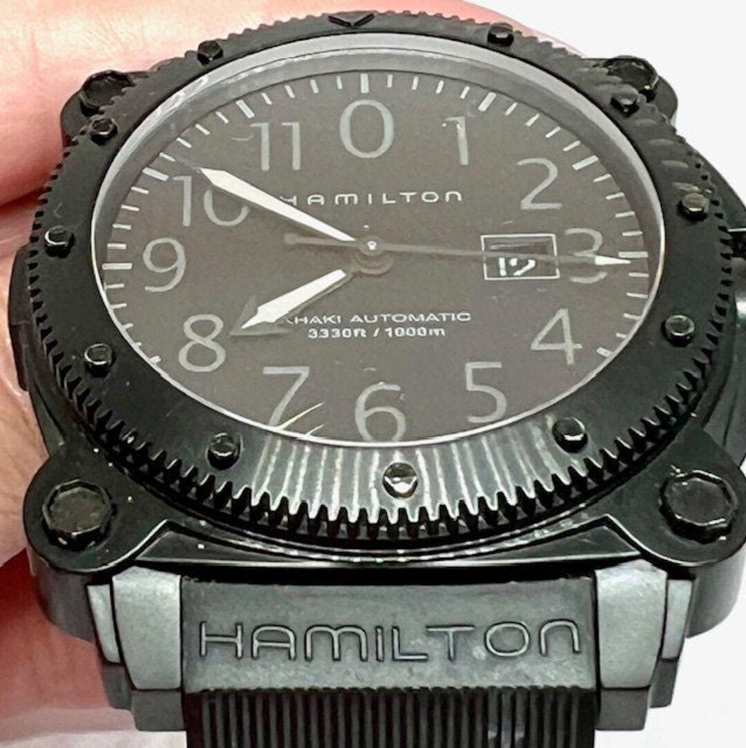Hamilton Khaki Navy Belowzero Watch - Etsy
