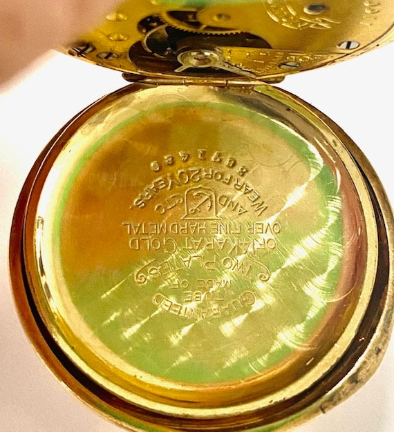 Antique Hampden Watch Co. Pocket Watch - 14KT Yellow … - Gem