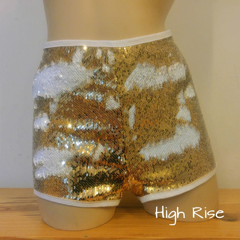 Shiny Short Shorts - Etsy