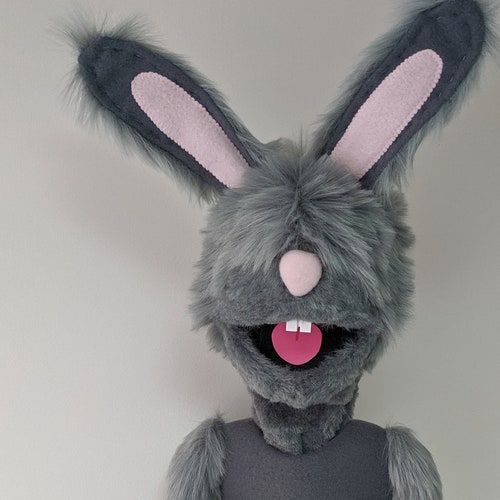 Bunny Rabbit Hand Puppet - Etsy