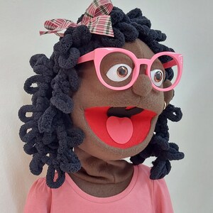 Professional African Girl Ventriloquist Puppet, Funny Full Body Puppet ...