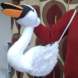 Swan Custom Handmade Puppet by Your Design or Photo, Professional ...