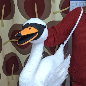 Swan Custom Handmade Puppet by Your Design or Photo, Professional ...