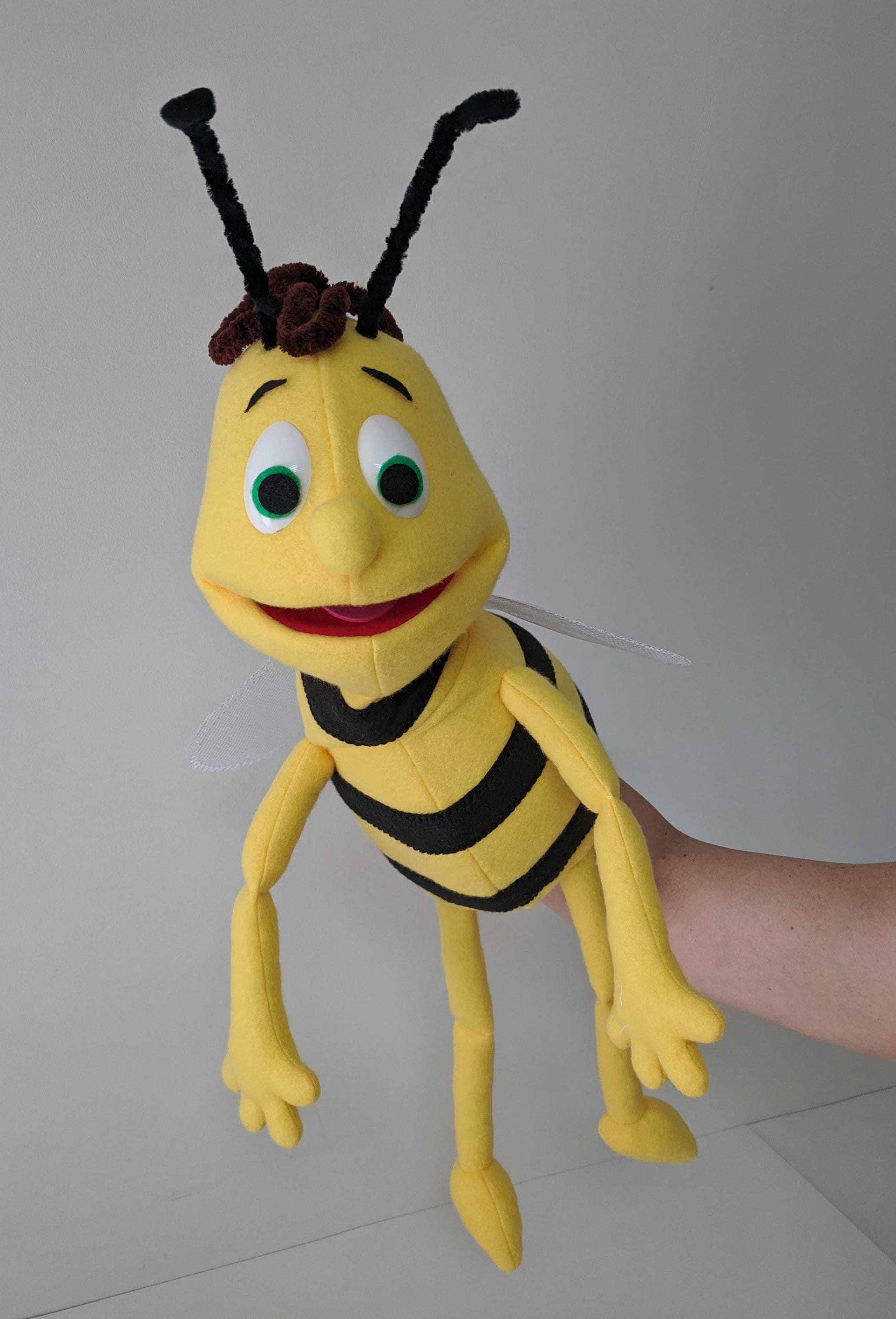 Willy the Bee Ventriloquist Puppet Funny Puppet Professional - Etsy UK