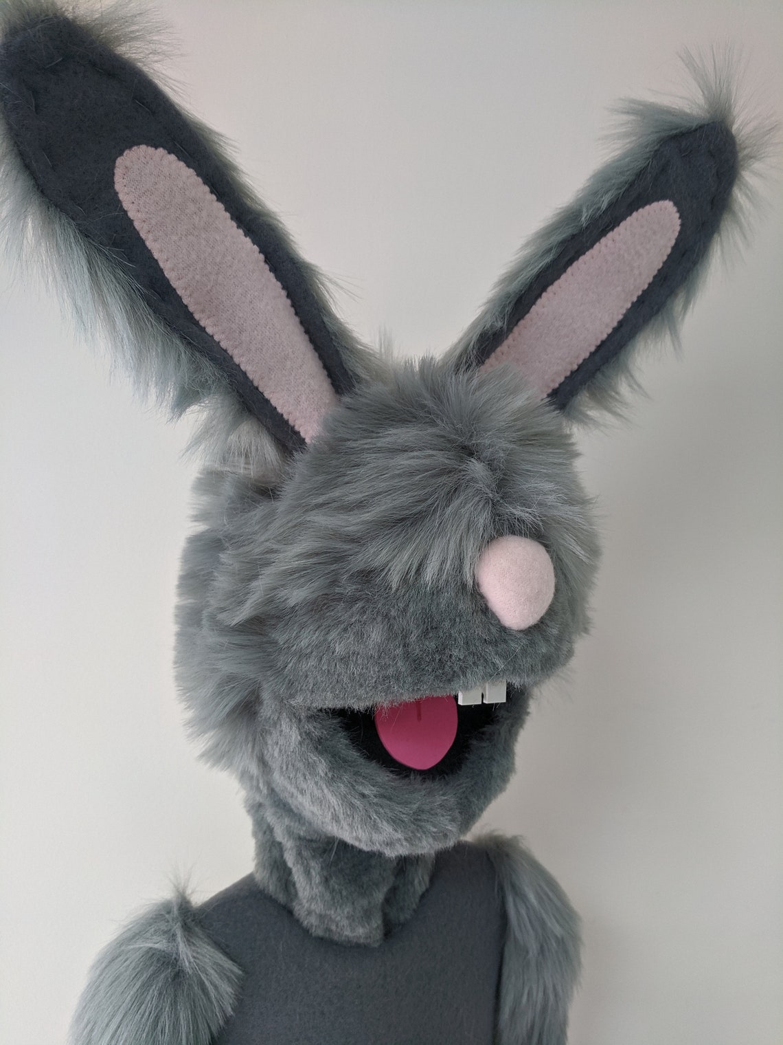Bunny Rabbit Full Body Puppet You Add Features To | Etsy