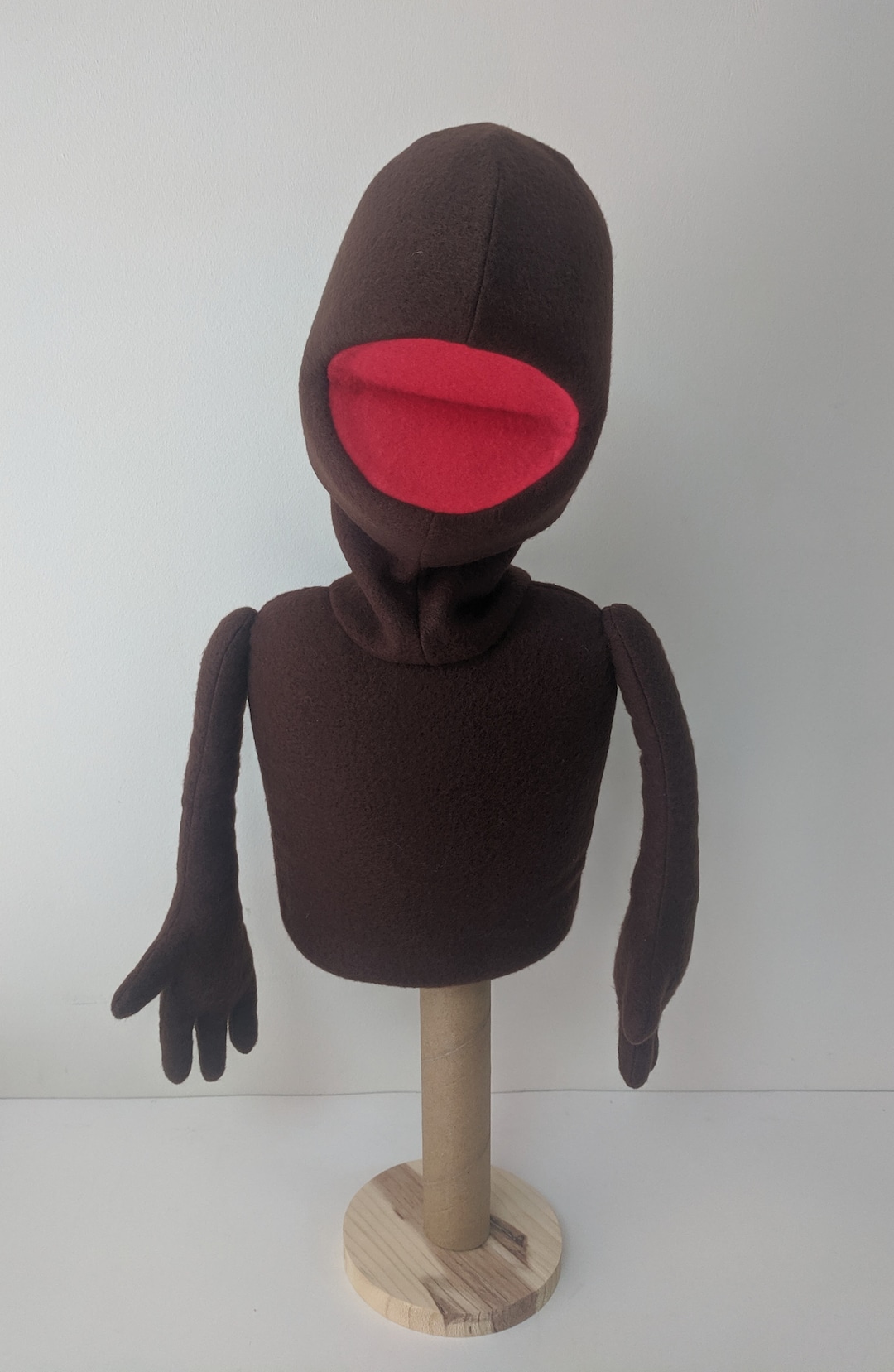 Half Body African Puppet You Add Features To, Professional Style Hand ...