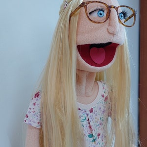 Custom Handmade Girl Puppet by Your Design or Photo, Professional ...