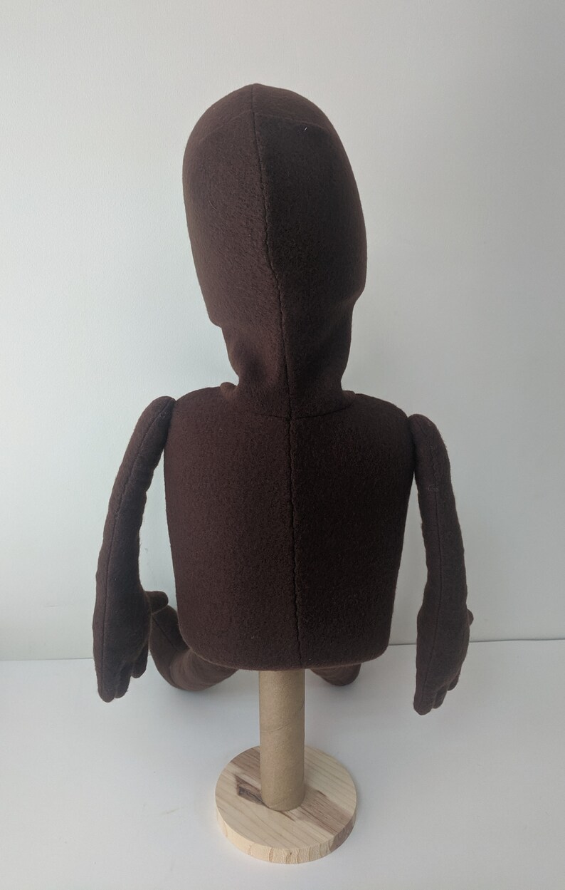 Half Body African Puppet You Add Features To, Professional Style Hand ...