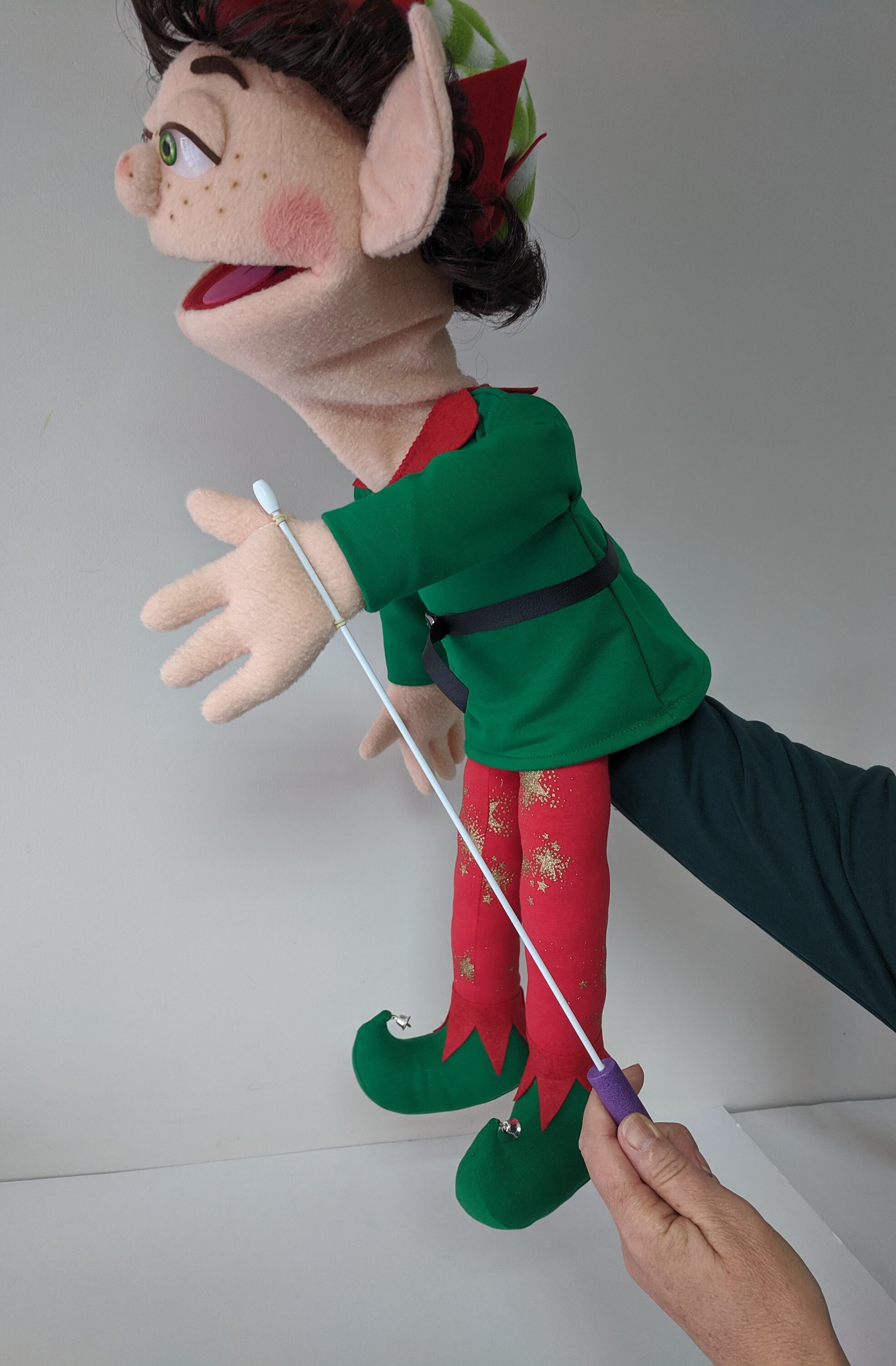 Handmade Elf Ventriloquist Puppet, Christmas Funny Puppet - Etsy