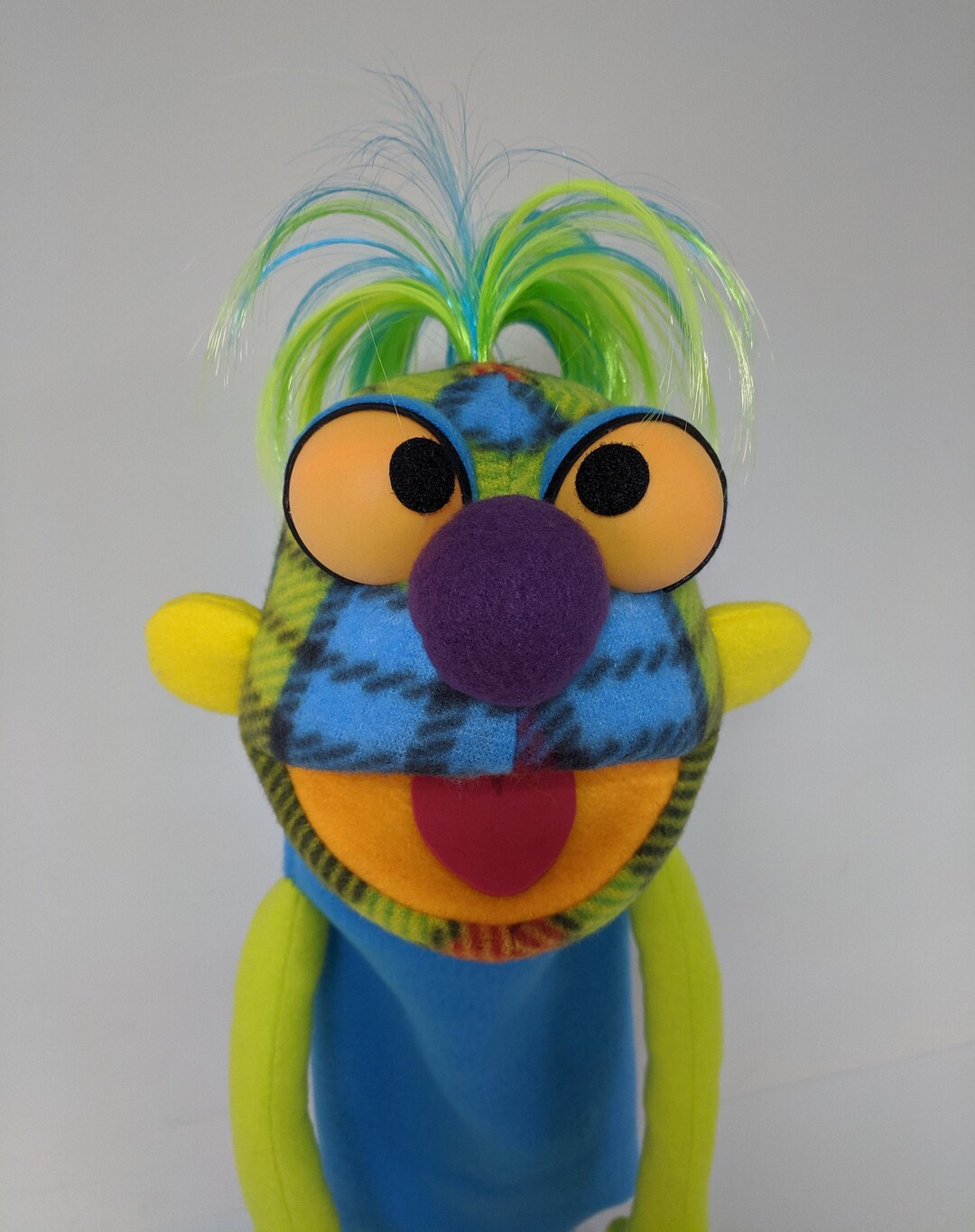 Funny Ventriloquist Puppet, Colorful Puppet, Professional Style Hand ...