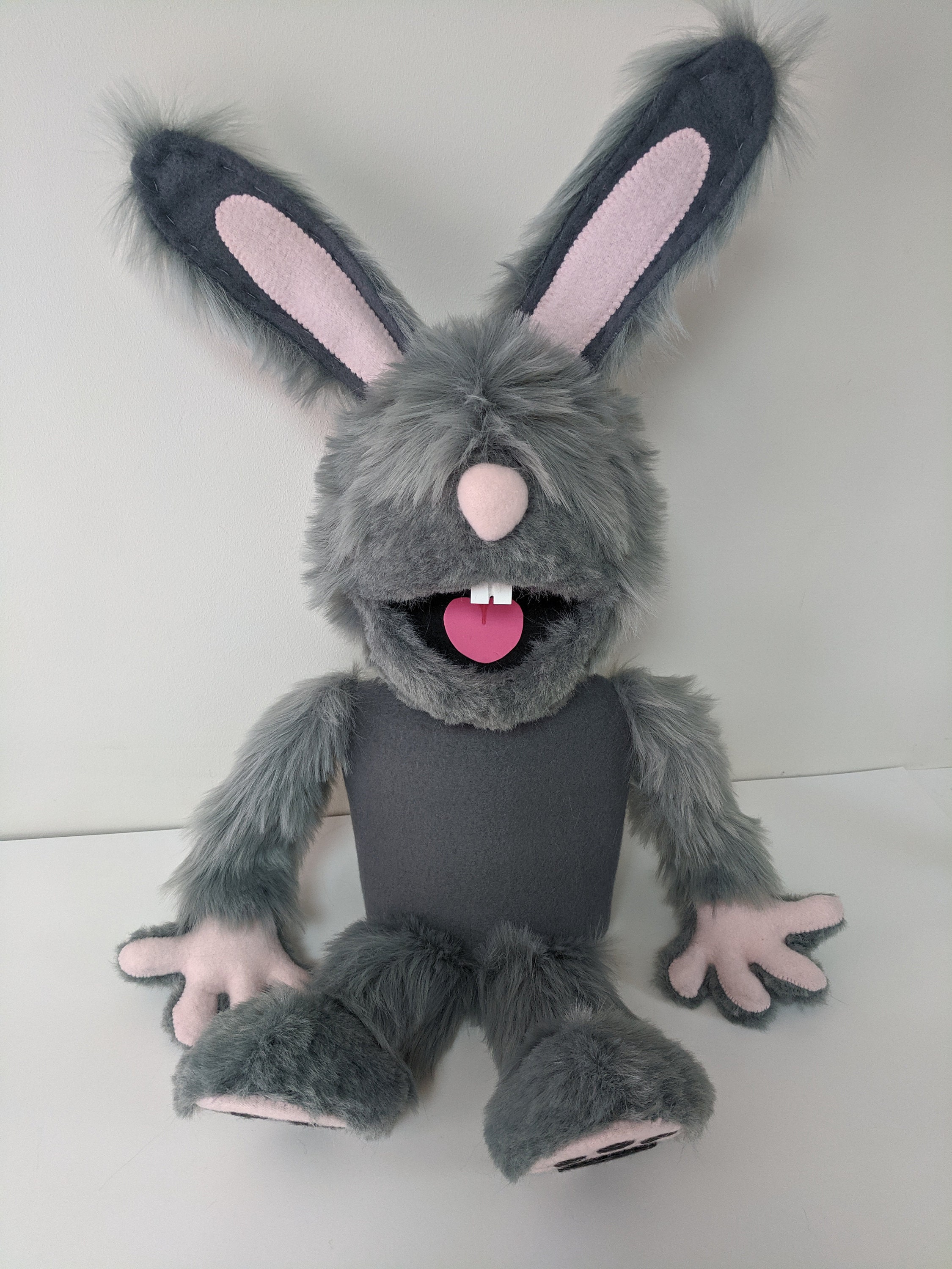 Bunny Rabbit Full Body Puppet You Add Features To - Etsy Australia