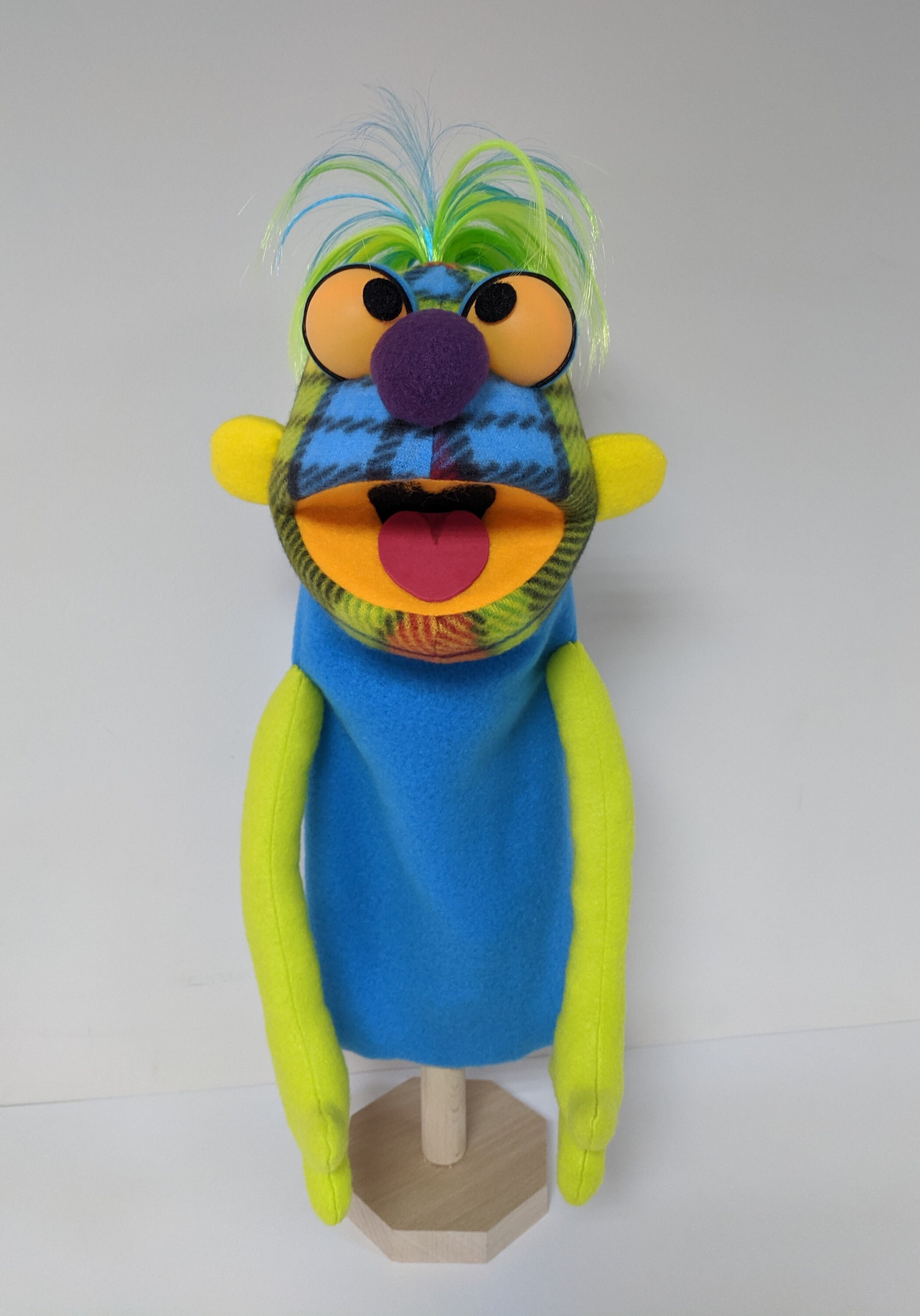 Funny Ventriloquist Puppet Colorful Puppet Professional | Etsy