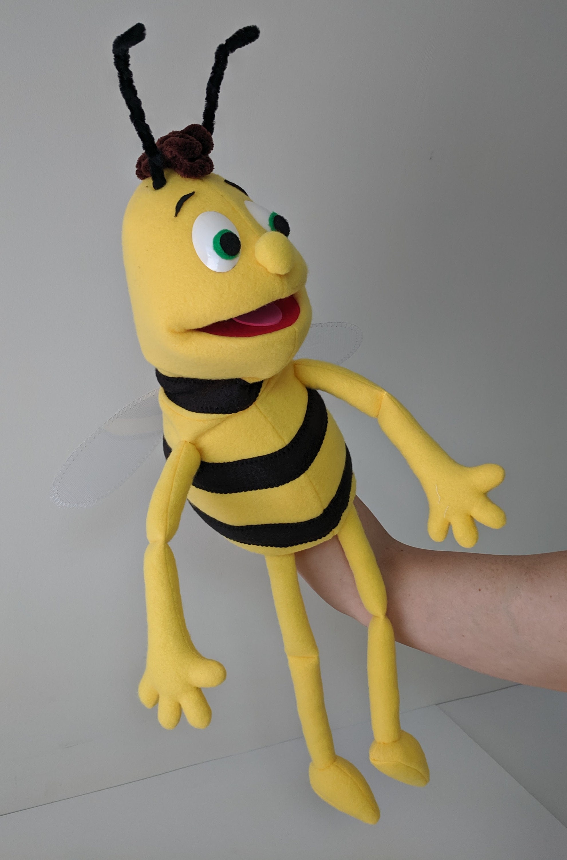 Willy the Bee Ventriloquist Puppet Funny Puppet Professional - Etsy UK