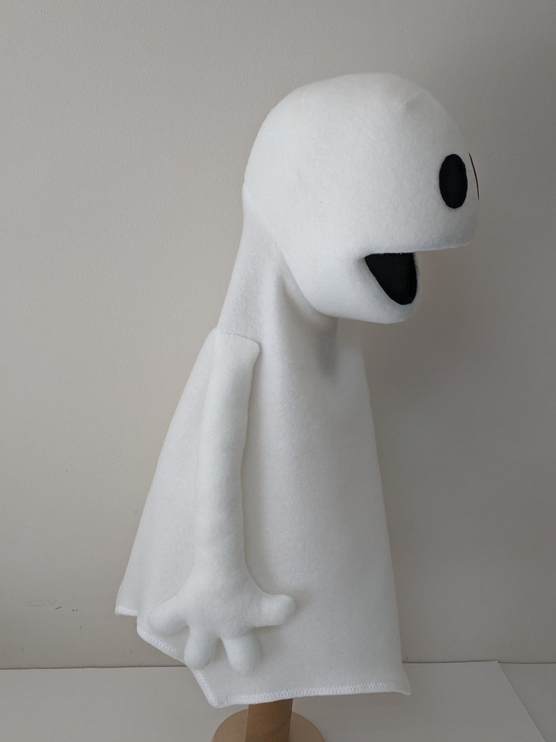 Ghost Ventriloquist Puppet, Funny Puppet, Professional Style Hand Rod ...