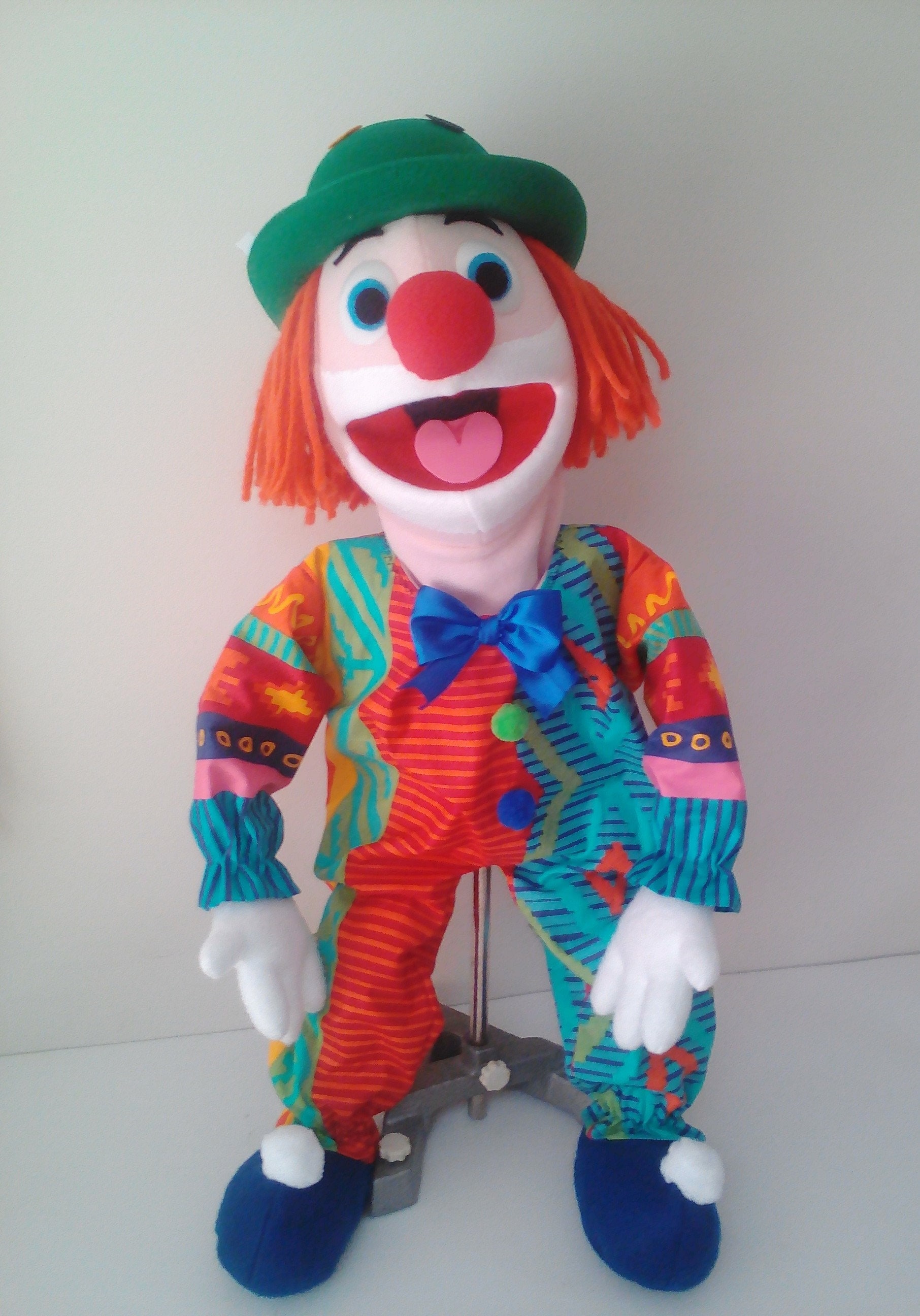 Clown Cartoon Ventriloquist Puppet Funny Puppet Professional | Etsy
