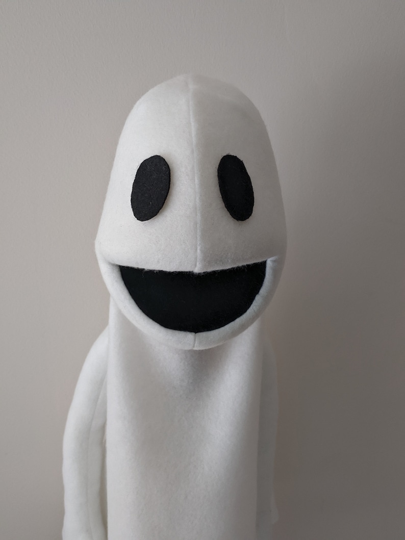 Ghost Ventriloquist Puppet, Funny Puppet, Professional Style Hand Rod ...