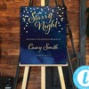 A Night Under the Stars Graduation Sign, Celestial Welcome Sign, Moon ...