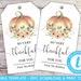 EDITABLE Fall Gift Tag Fall Treat Tag Fall Favor Tags Fall - Etsy
