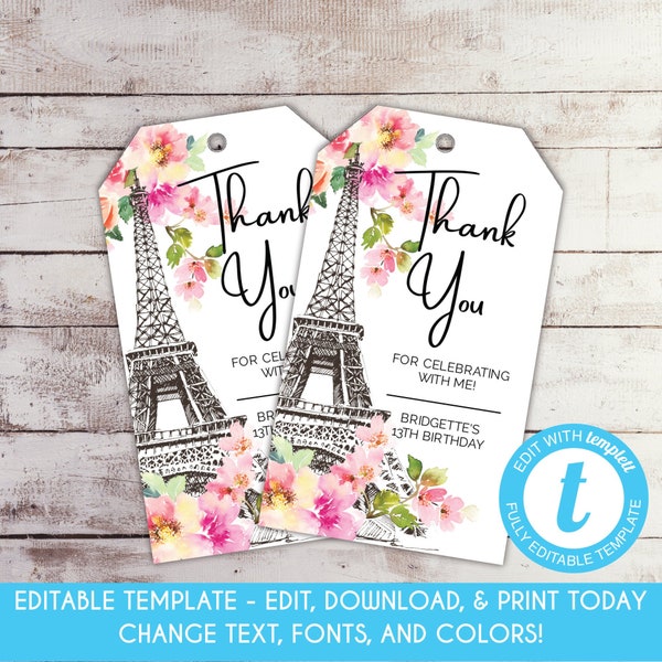 Paris Party Favors - Etsy