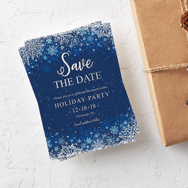 Party Save the Date - Etsy