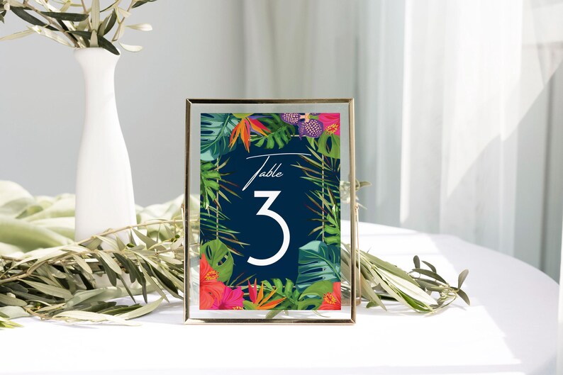 Tropical Nights Prom Set, Luau School Dance Invitation, Flyer, Ticket ...