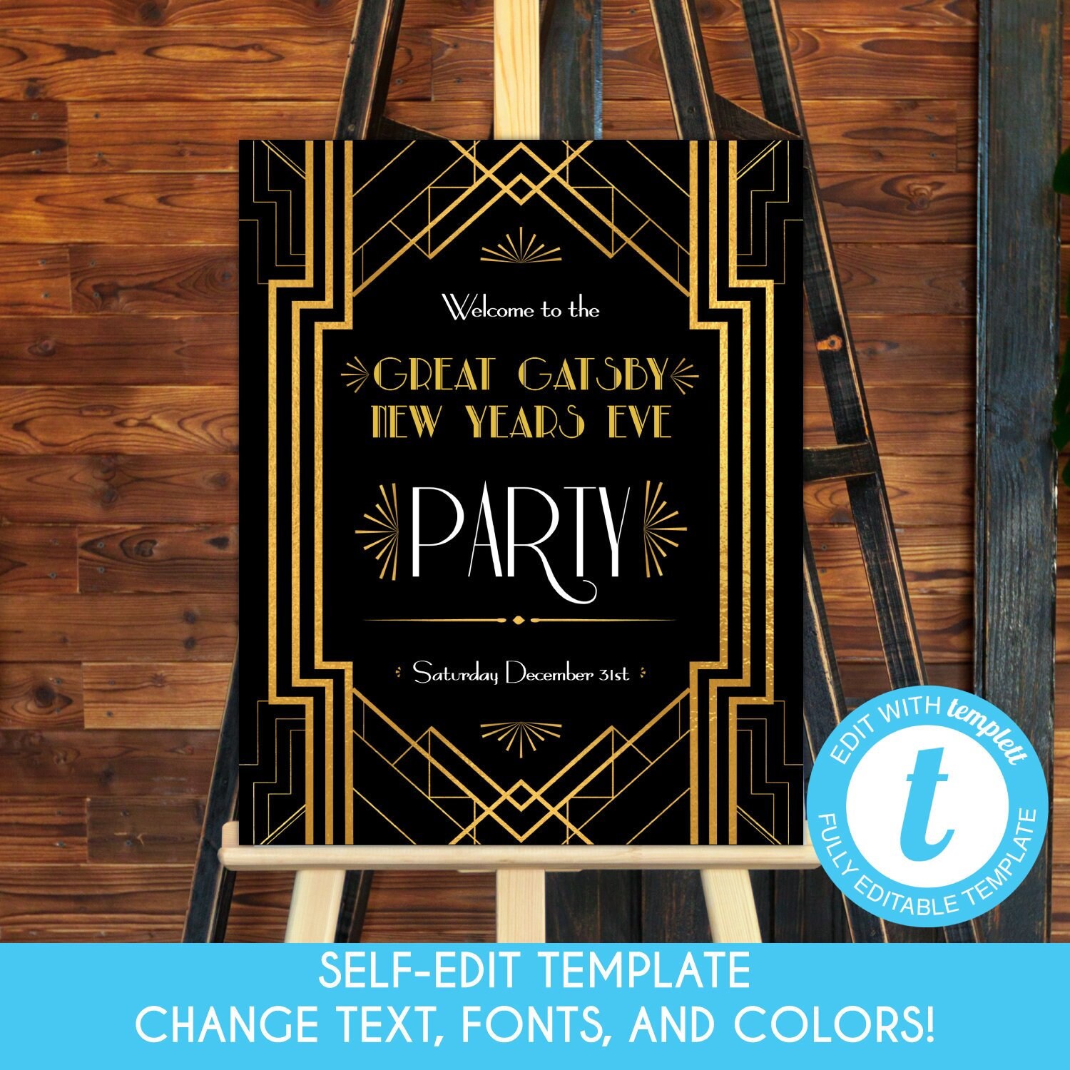 Gatsby Poster Template