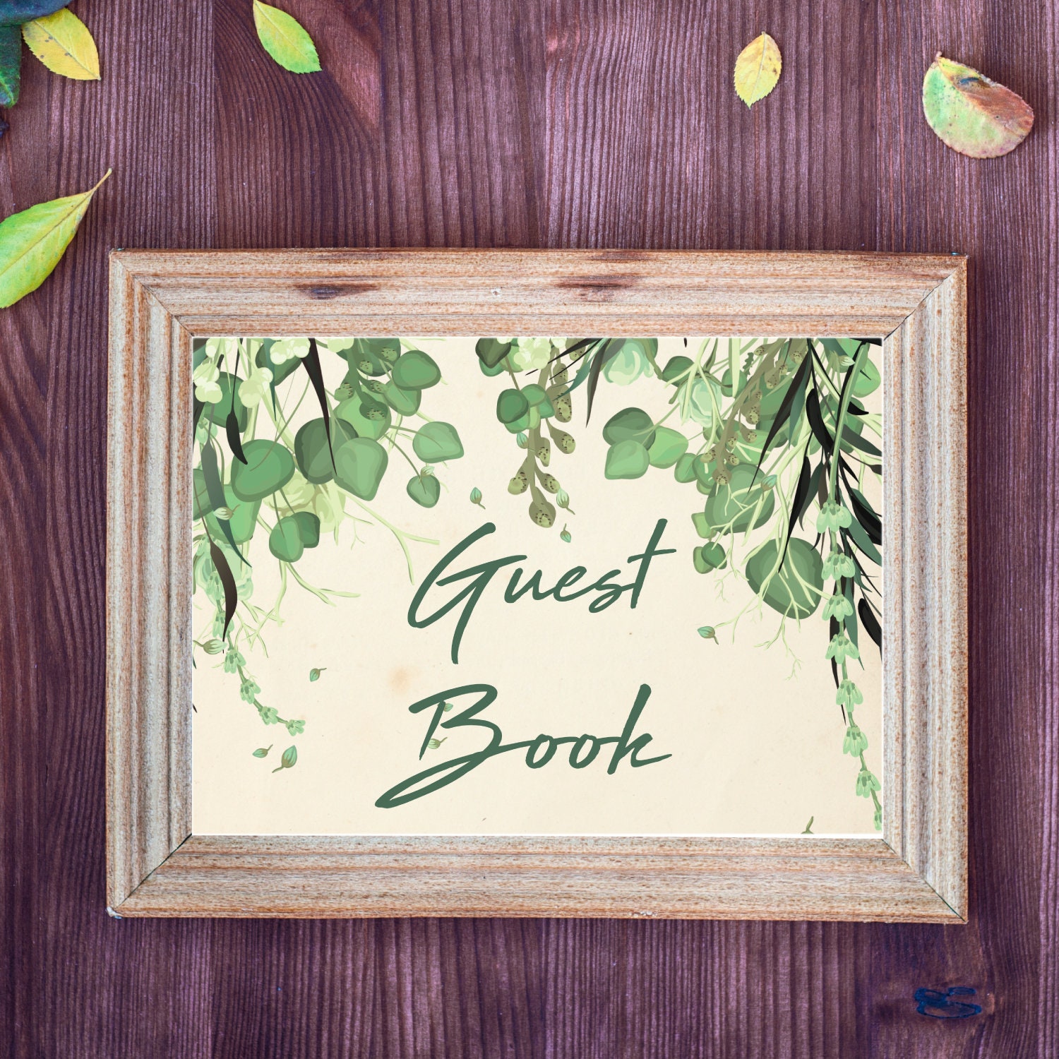 Instant Download Peter Pan Guest Book Sign 8x10 Neverland - Etsy
