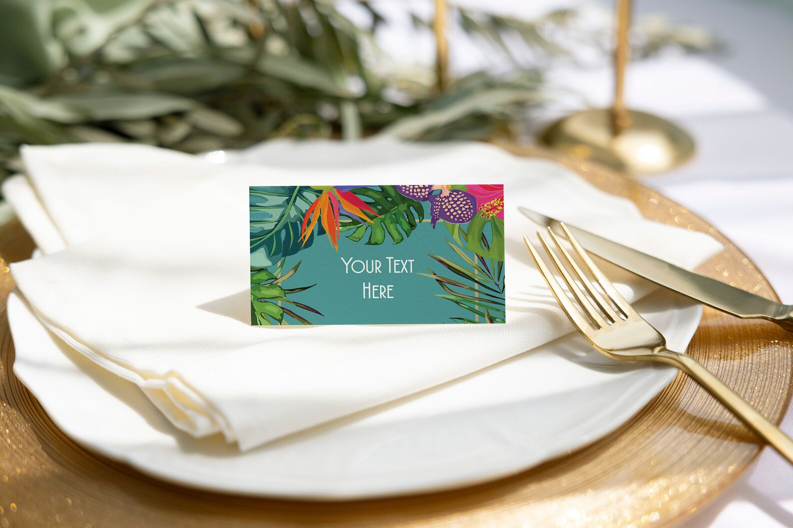 Tropical Nights Luau Prom Set: Invitation, Flyer, Ticket (editable ...
