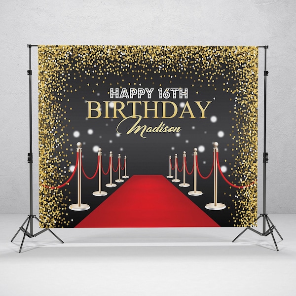 Hollywood Backdrop - Etsy