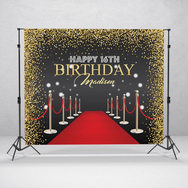 Hollywood Backdrop - Etsy