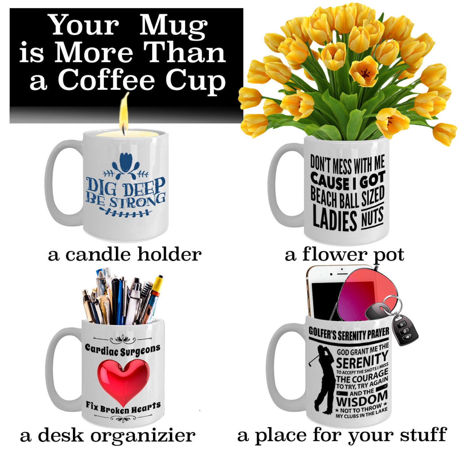 45 Presidents Signatures Mug From Washington to Trump Your Favorite ...