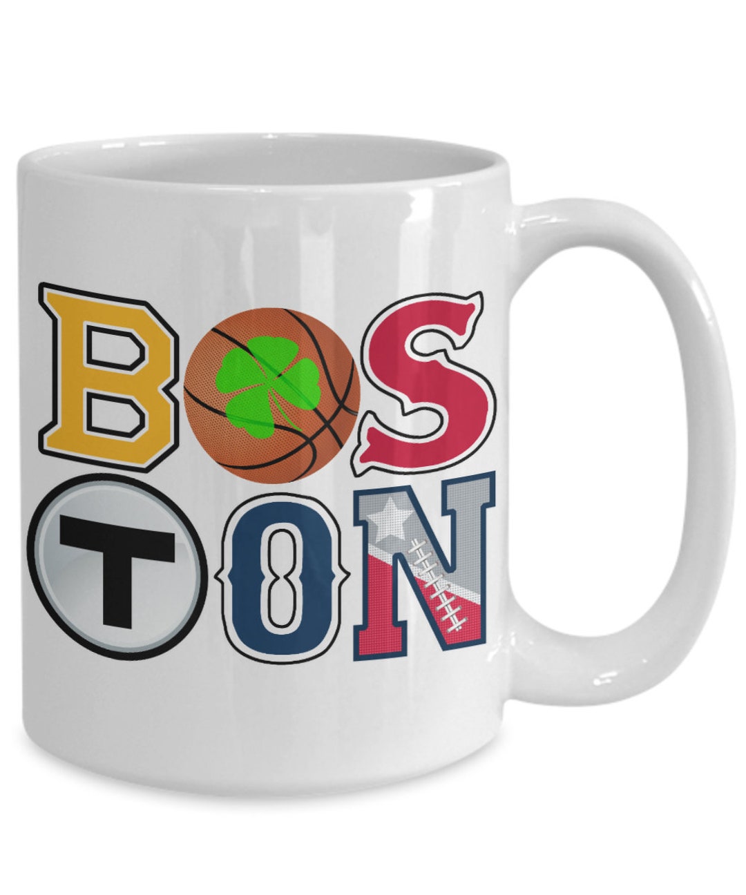 BOSTON Team Sports Coffee Mug Gift Idea for Winning Fans Champion ...